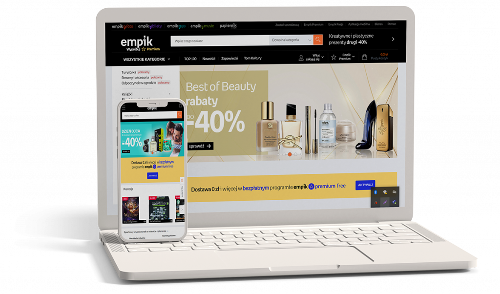 Functional and usability testing of Empik.com Online Store