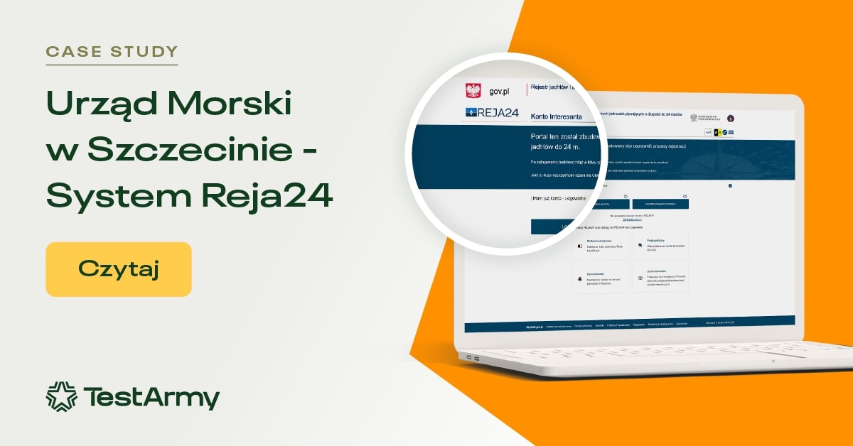 REJA24 - testy bezpieczeństwa i wydajności portalu do rejestracji ...
