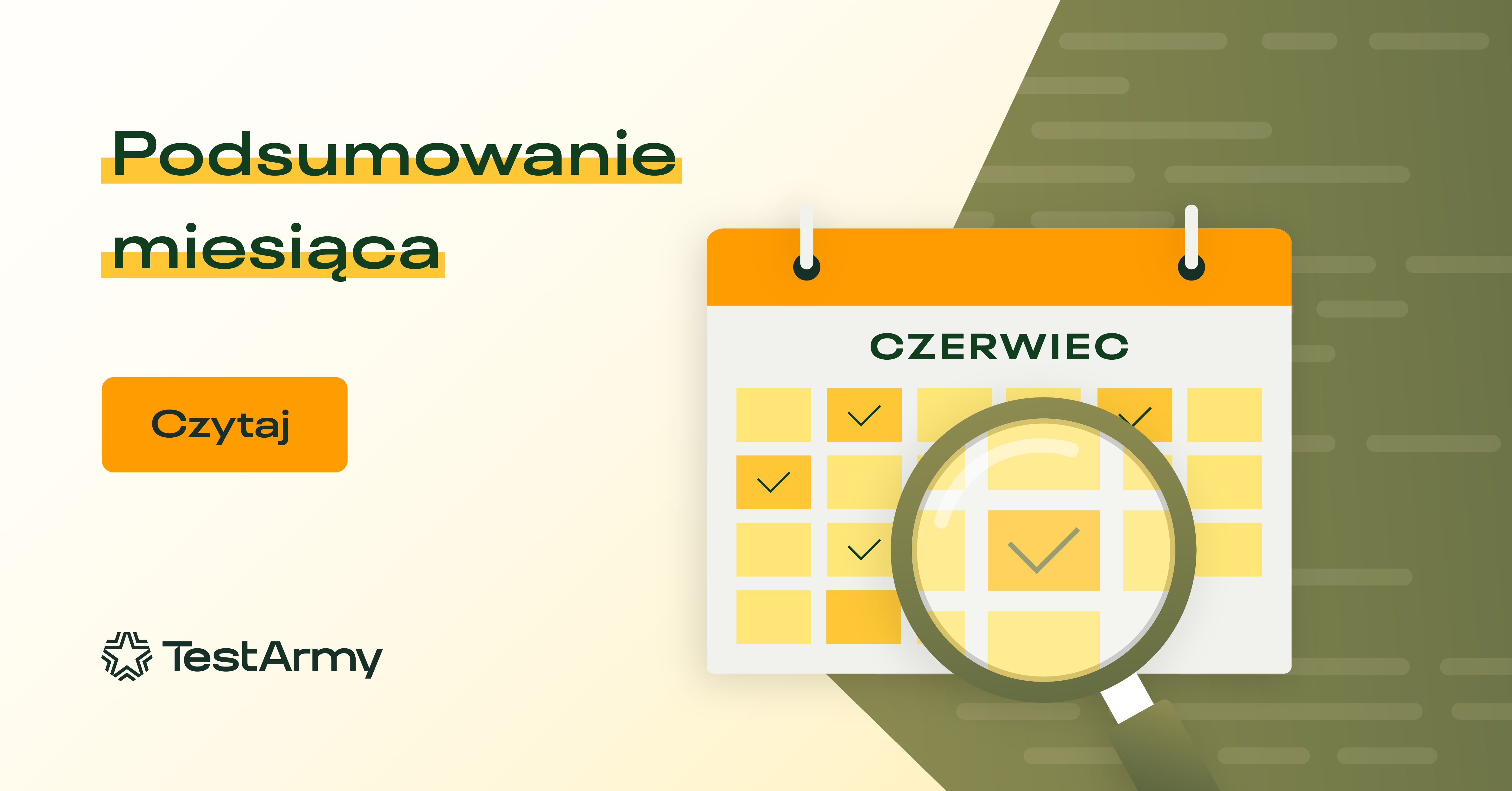 Czerwiec - podsumowanie miesiąca - Testarmy Group Czerwiec - podsumowanie miesiąca - Testarmy Group