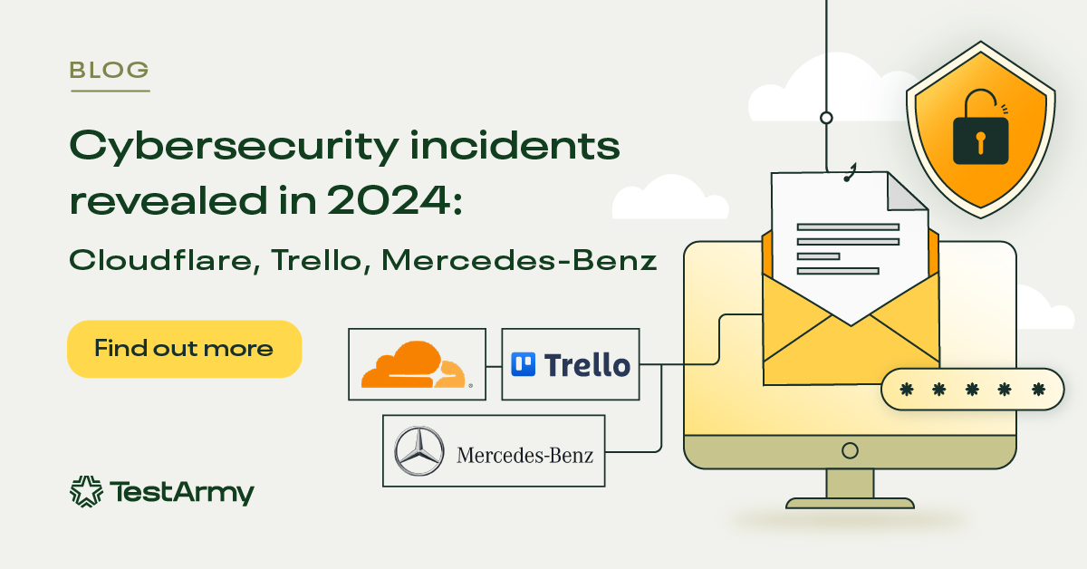 Cybersecurity incidents revealed in 2024: Cloudflare, Trello and ...